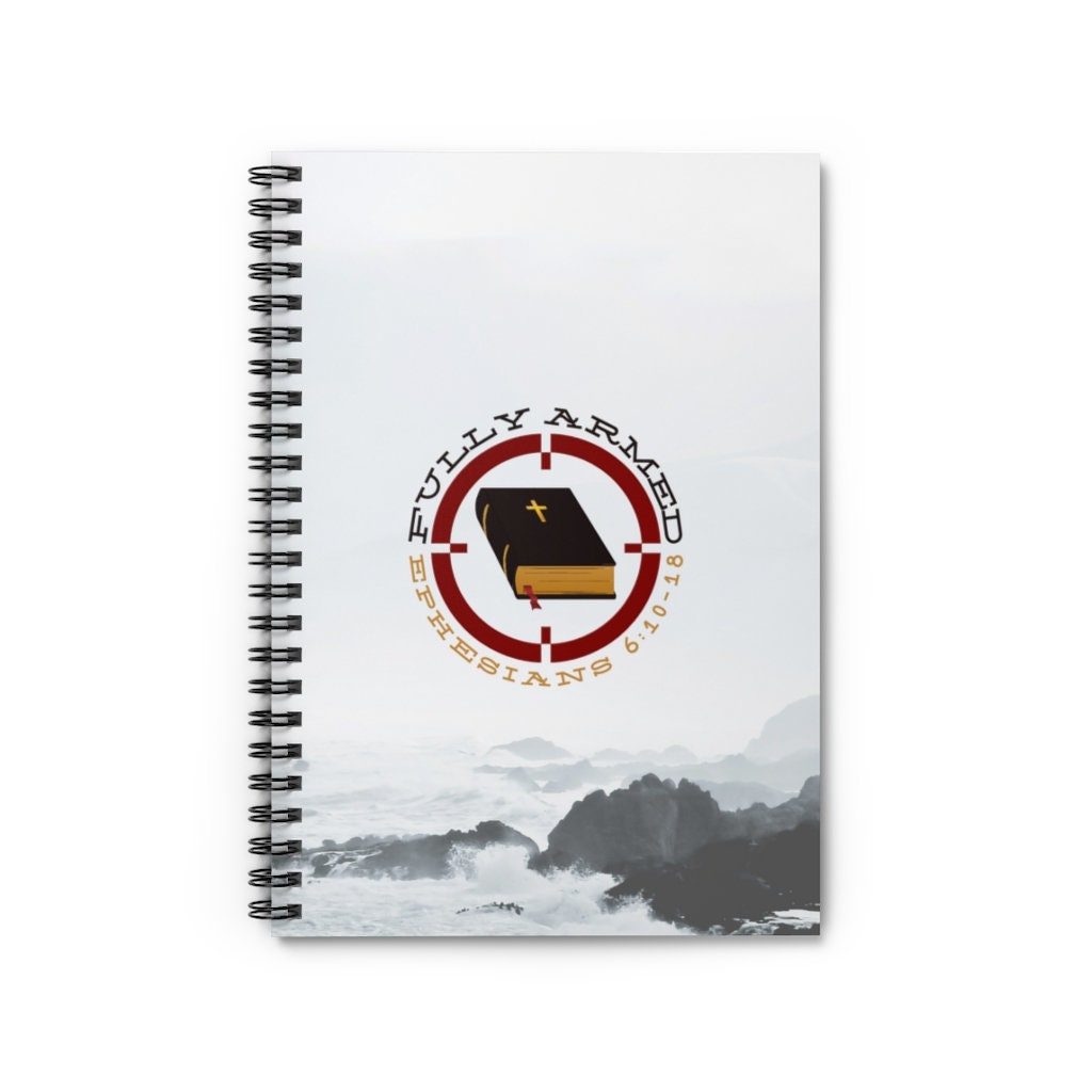Christian Notebook Church Notebook Ephesians 6 Full Armor of | Etsy