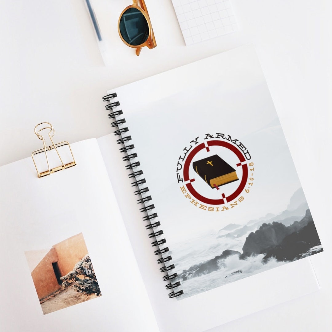 Christian Notebook Church Notebook Ephesians 6 Full Armor of - Etsy