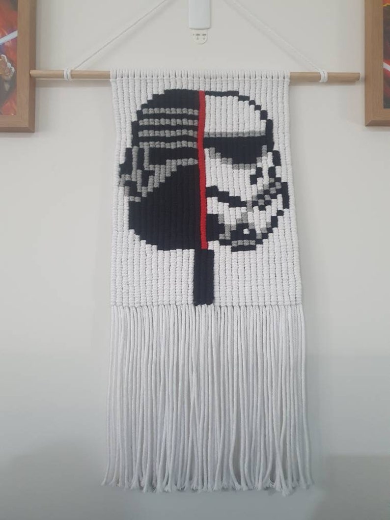 Star Wars Macrame Pixel Art Pattern - Etsy