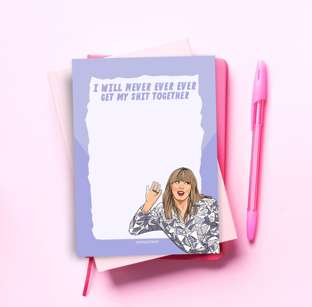 Funny Notepad Pop Culture to Do List Funny Birthday Gift for Her Funny ...