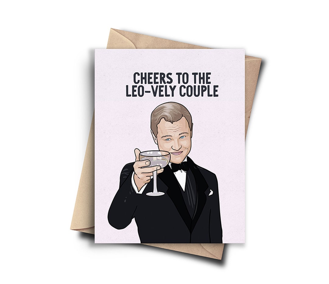Funny Wedding Card, Pop Culture Engagement Card for New Spouses ...