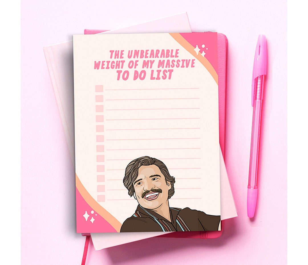Funny to Do List Funny Notepad, Daily Planner Best Friend Birthday Gift ...