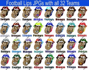 Nfl Lip Png | Etsy