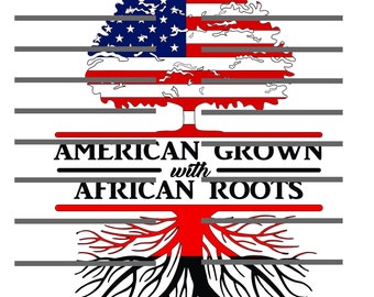 American Grown With African Roots - Etsy