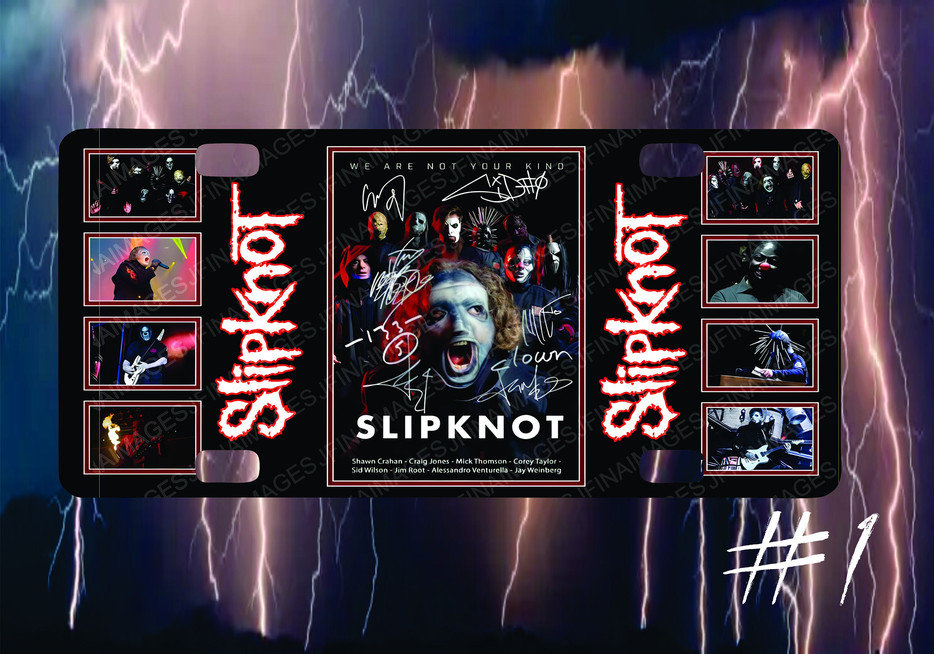 Inspiration / Represent Your Metal / Slipknot 20oz Tumbler and License ...