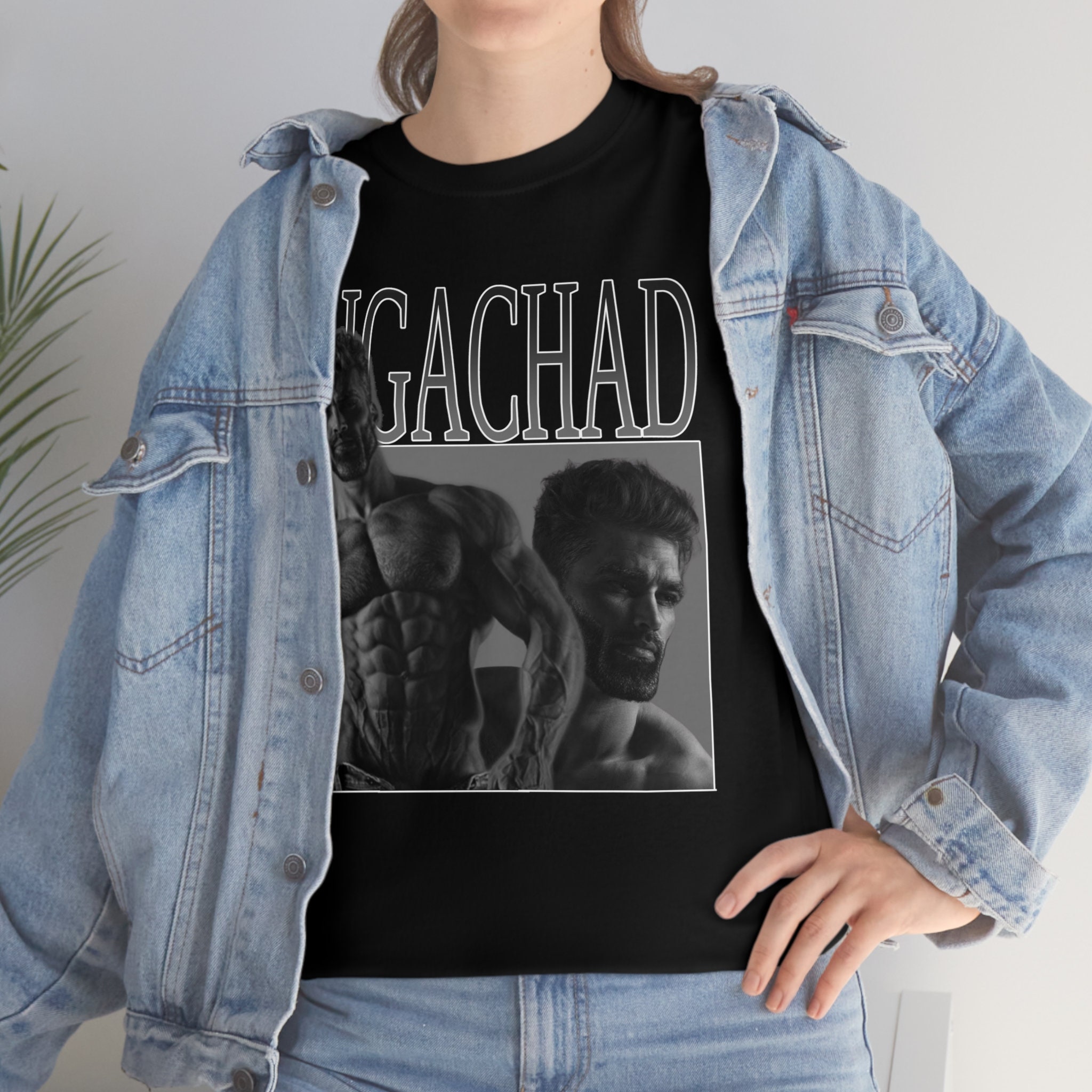 LIMITED TIME SALE Gigachad Meme T-shirt - Etsy
