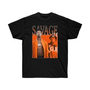 21 Savage T-shirt - Etsy