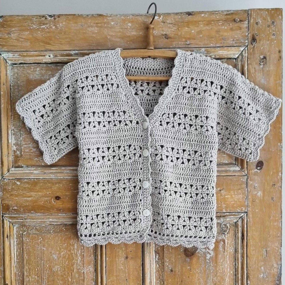 Crochet Top Pattern PDF, Beginner Friendly, Modern Summer Top, Easy ...