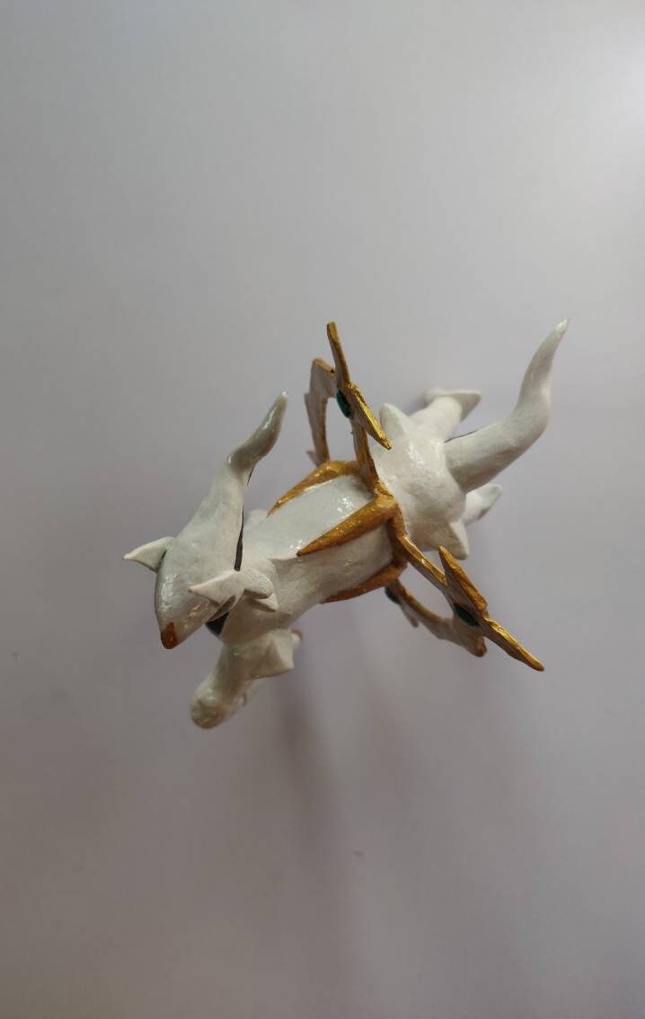 Pokémon Hand Made Arceus One of a Kind Sculpture. - Etsy