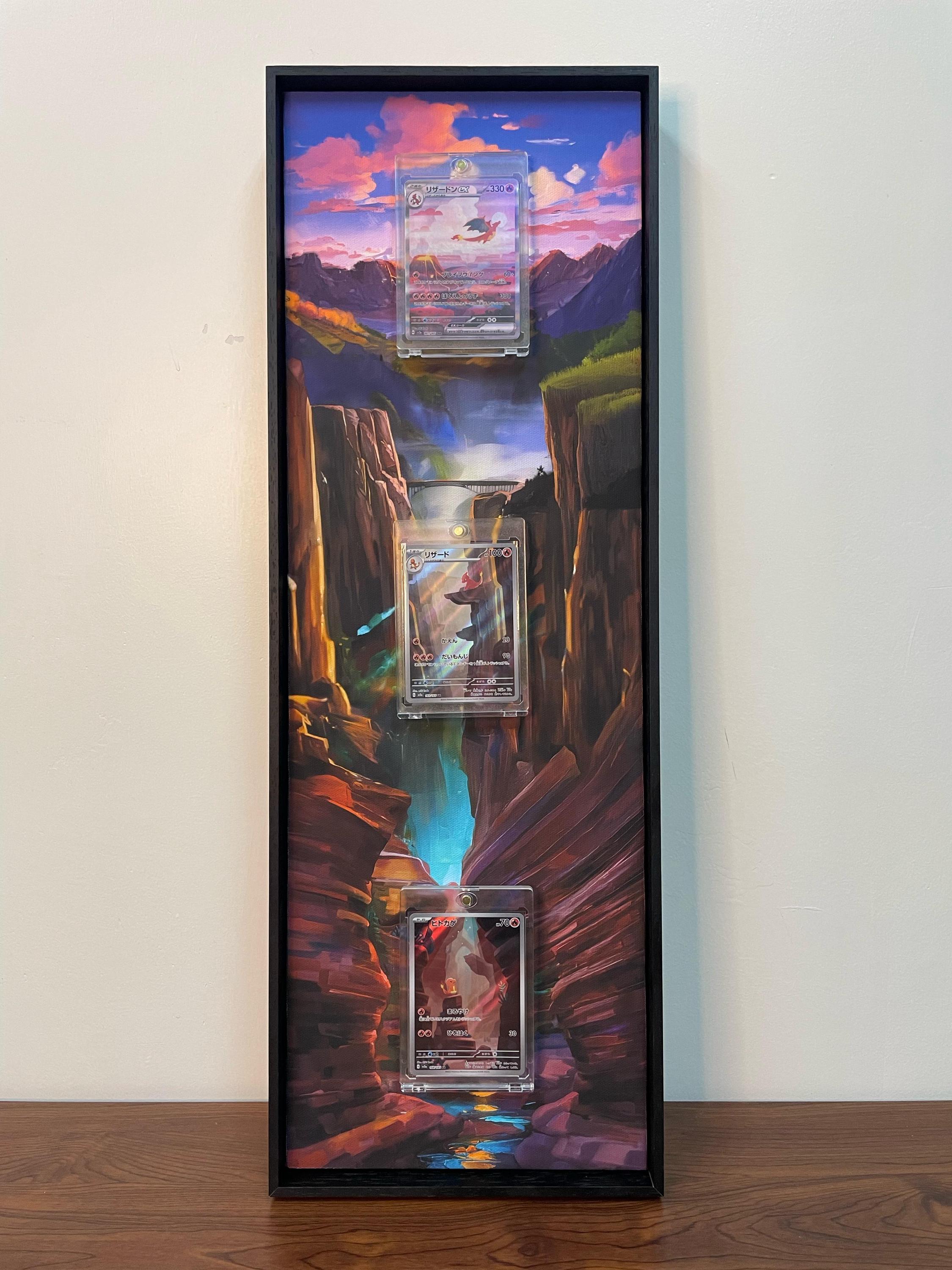 Pokemon 3-in-1 Frame Charizard Charmeleon Charmander Sv2a | TCG ...