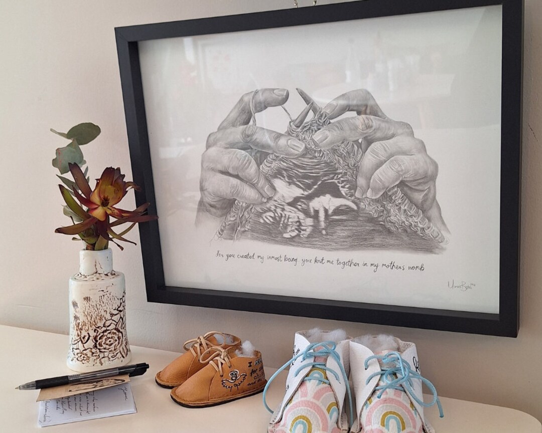 Baby Ultrasound Art, Watercolor Sonogram Print, Baby Shower Gift ...