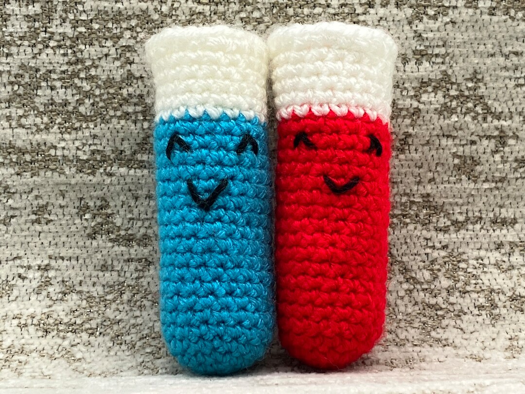 Crochet Test Tube Amigurumi - Etsy UK
