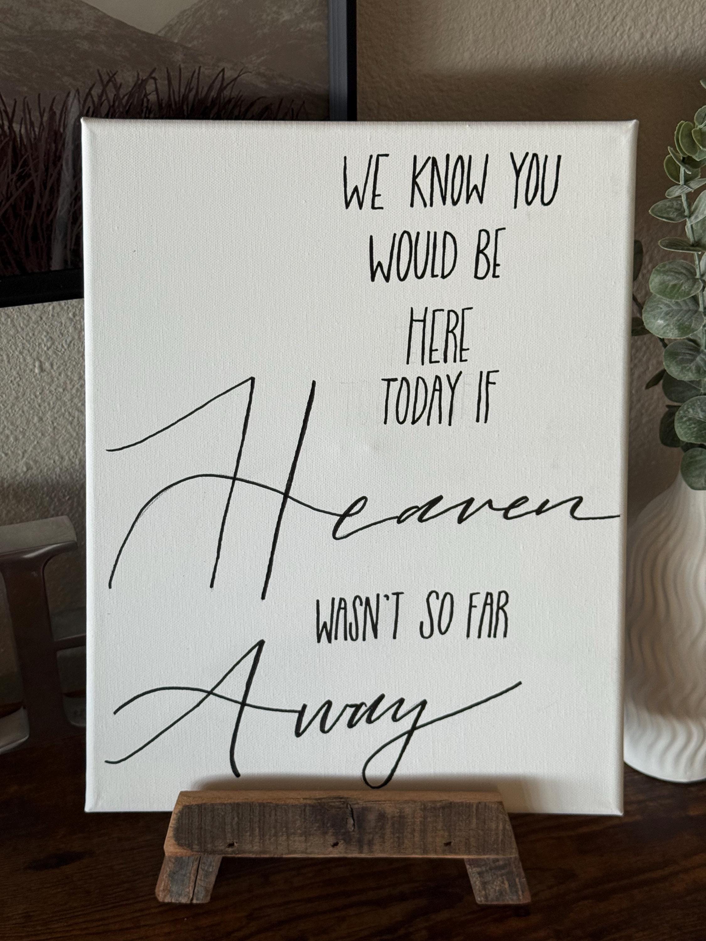 Heaven Wedding Sign - Etsy