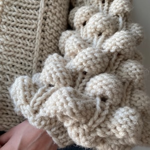 Bubble Cardigan, Handmade Chunky Cardigan, Oversize Cardigan, Long ...