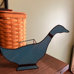 Stainedglassy Goose Utensil Holder - Etsy
