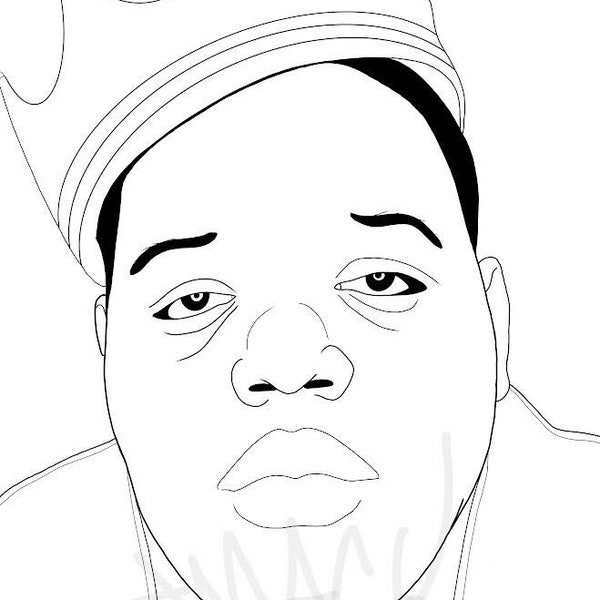 Notorious Big Svg - Etsy