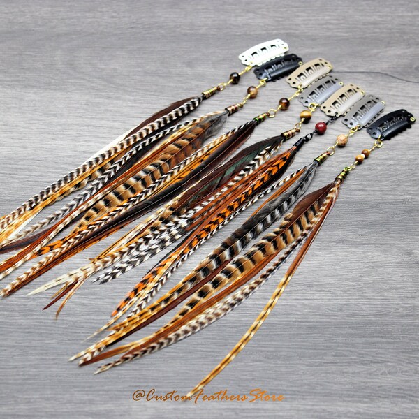 Bohemian Hair Clips - Etsy