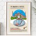 Turkish Coffee Print, Turkey, Marocco, Food, Kitchen Print, Retro ...