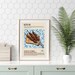 Turkish Kebab Poster, Street Food Print, Turkey, Persian, Kitchen Print ...