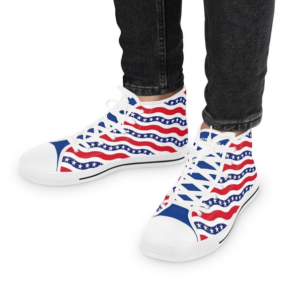 American Flag Shoes - Etsy