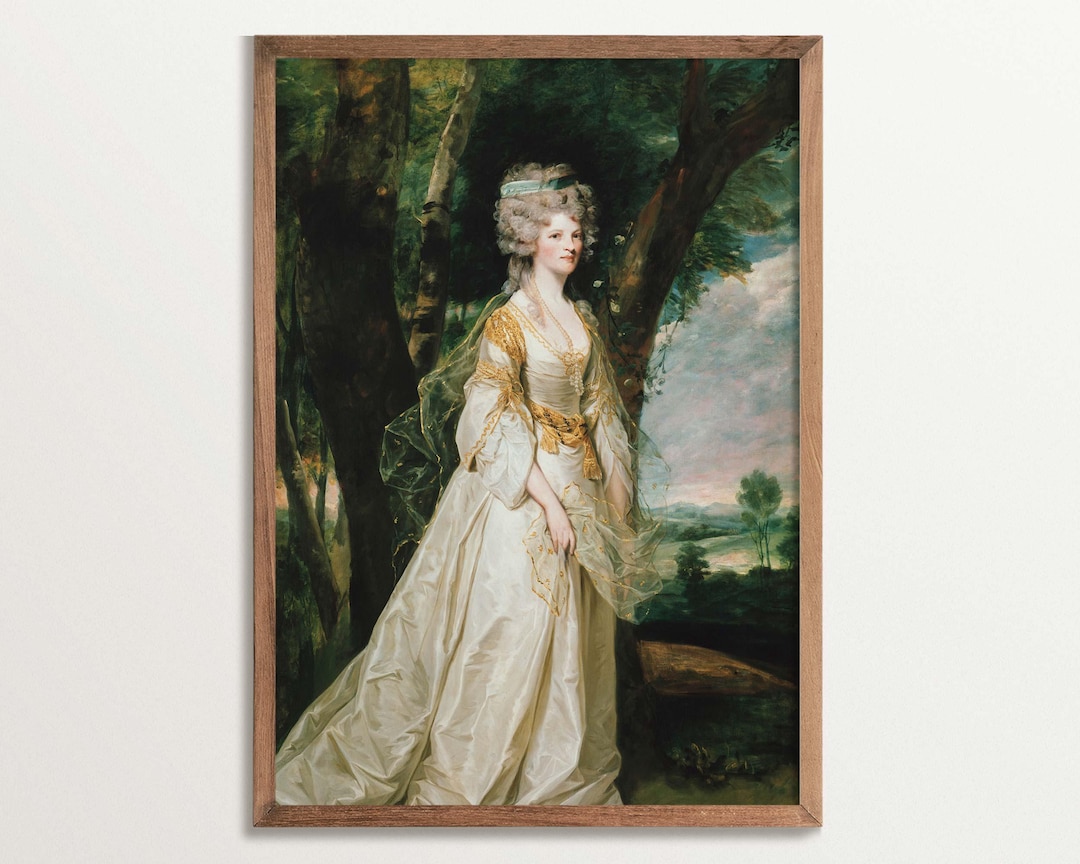 Victorian Wall Art, Regency Art for Coquette Room Decor, Antique ...