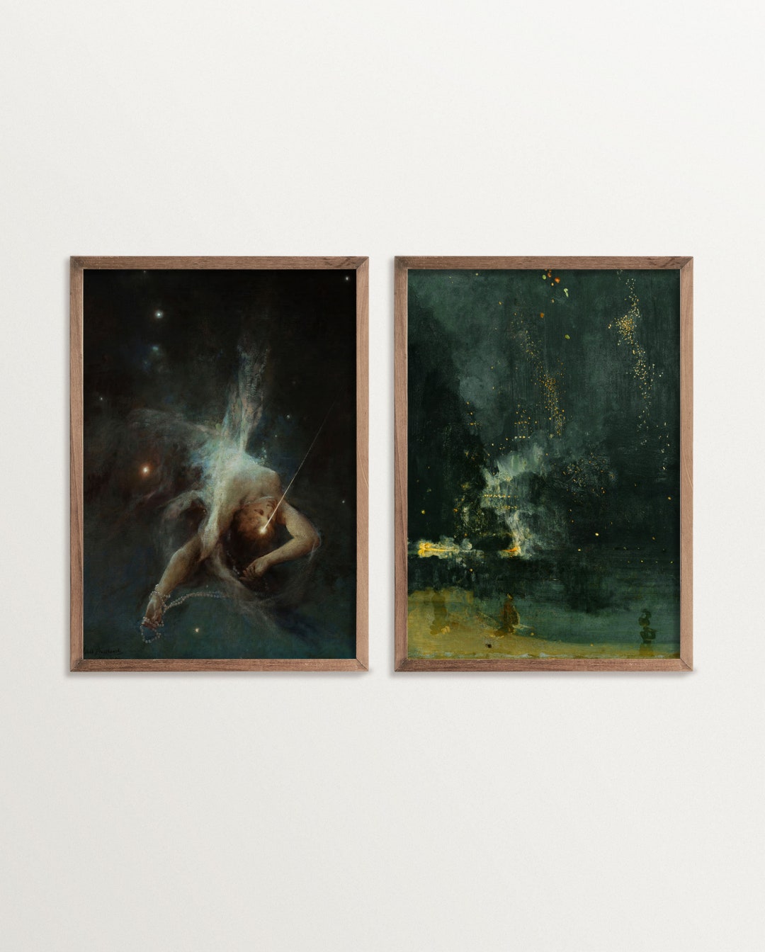 Dark Art Gallery Wall Set Dark Academia Decor, Surreal Wall Art ...