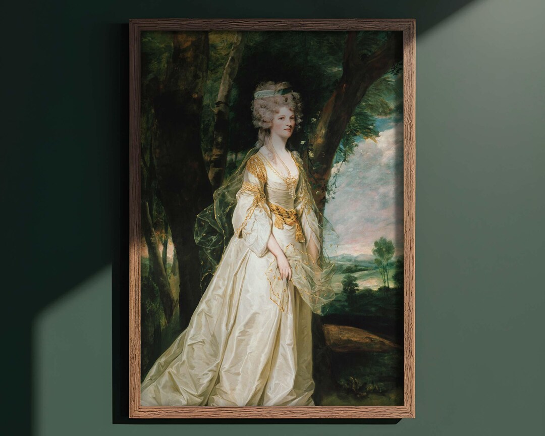 Victorian Wall Art, Regency Art for Coquette Room Decor, Antique ...