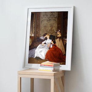 The Hesitant Fiancée Art Print the Reluctant Bride by Auguste ...