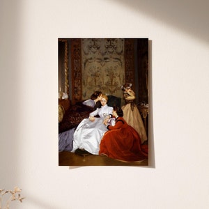 The Hesitant Fiancée Art Print | the Reluctant Bride by Auguste ...