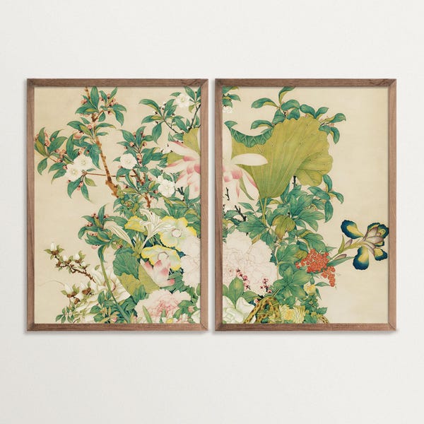 Diptych Art - Etsy