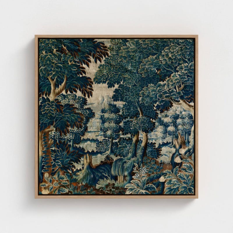 Tapestry Rococo Framed - Etsy