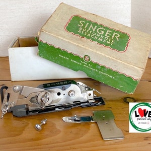 Vintage Singer Buttonhole Attachment 121795 for Lockstitch Sewing ...
