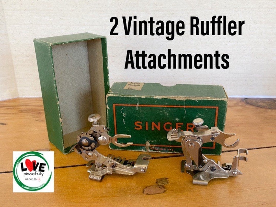 Ruffler Attachments for Sewing Machines Two for One Greist - Etsy