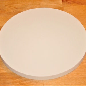 White Circle Blank Canvas Plastic Circle PVC Circle - Etsy