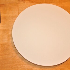 White Circle Blank Canvas Plastic Circle PVC Circle - Etsy