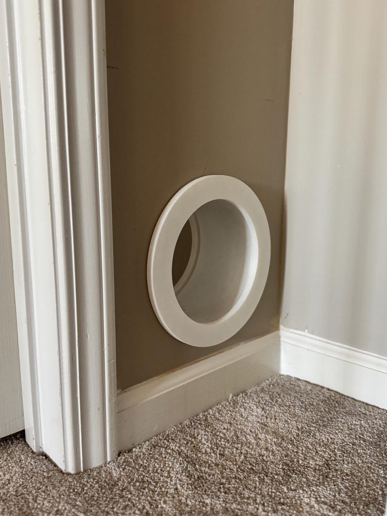 Cat Hole for Interior Wall or Door Cat Portal Simple Modern Cat Door - Etsy
