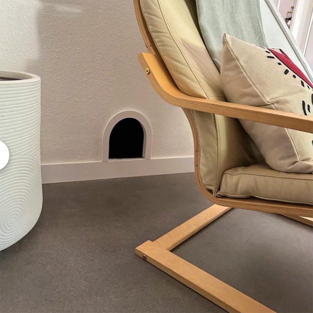 Custom Cat Door Interior Dog Door for Homeowner Gift for Cat Lover Gift ...