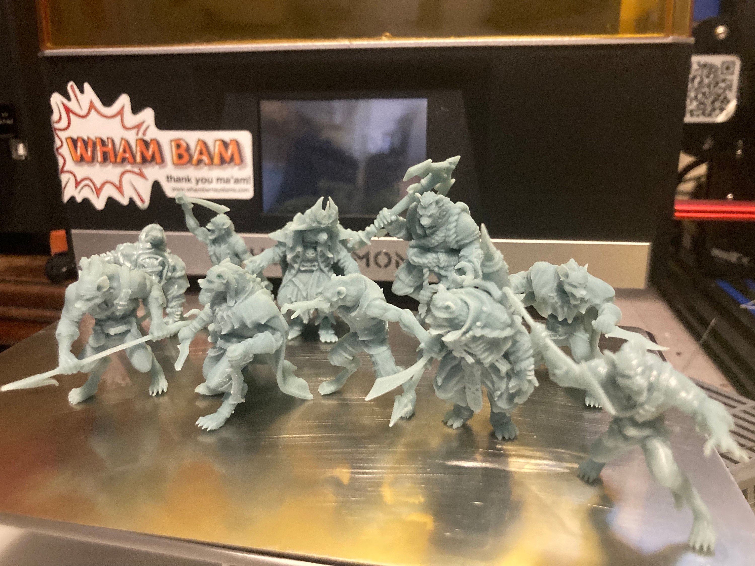 Print-a-plate Bulk 3D Printing print Minis by the Plate - Etsy