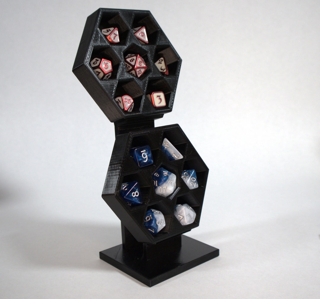 Double Dice Display With Stand - Etsy
