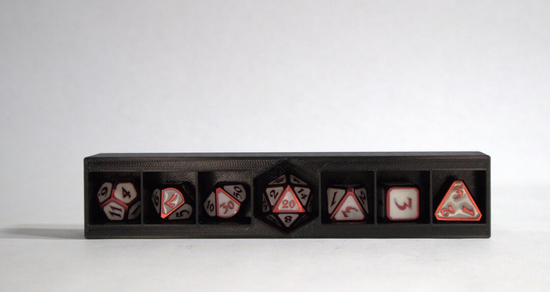 Long Dice Display (7 Dice) - Etsy