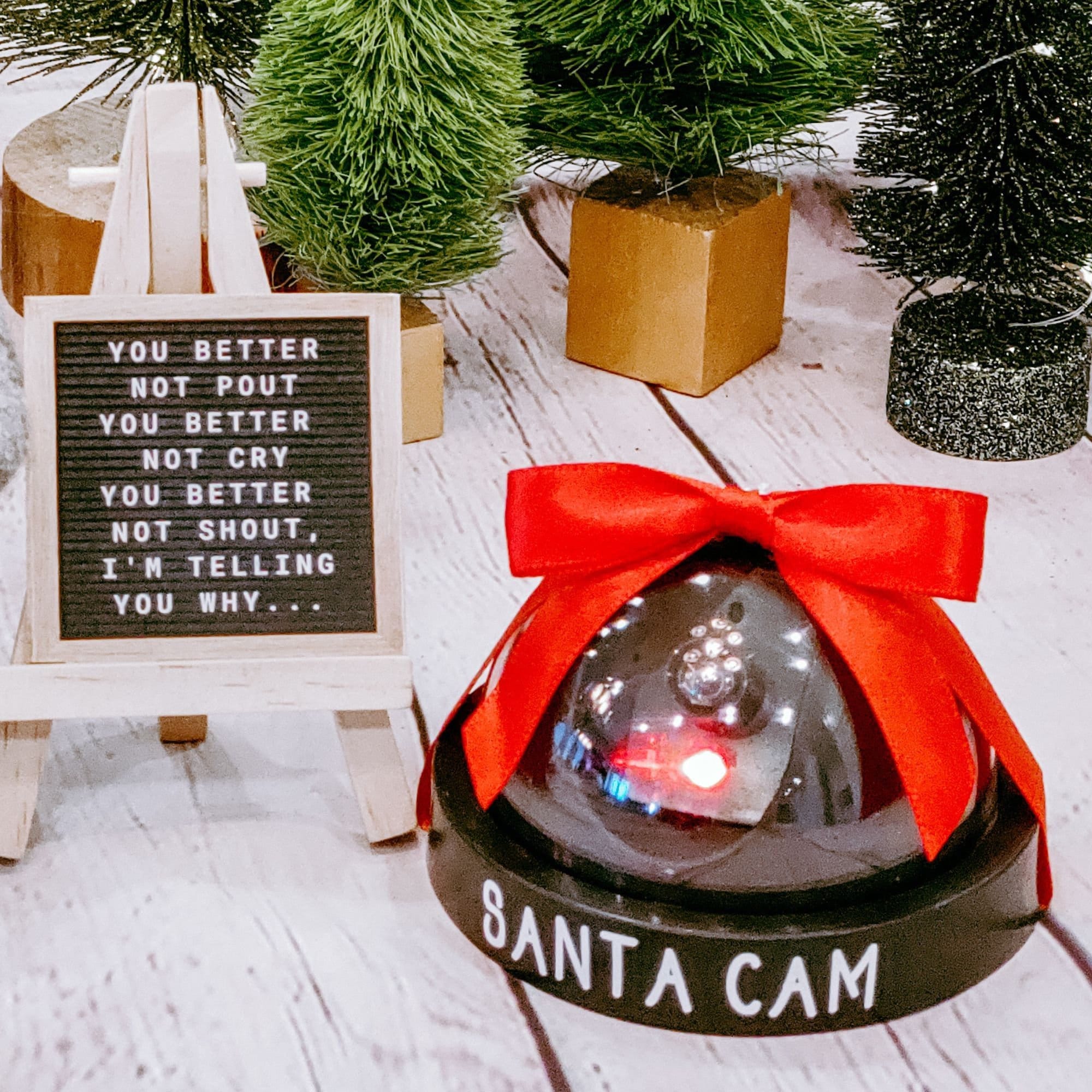 Santa Security Camera Prop, Elf Accessories, Santa Cam - Etsy