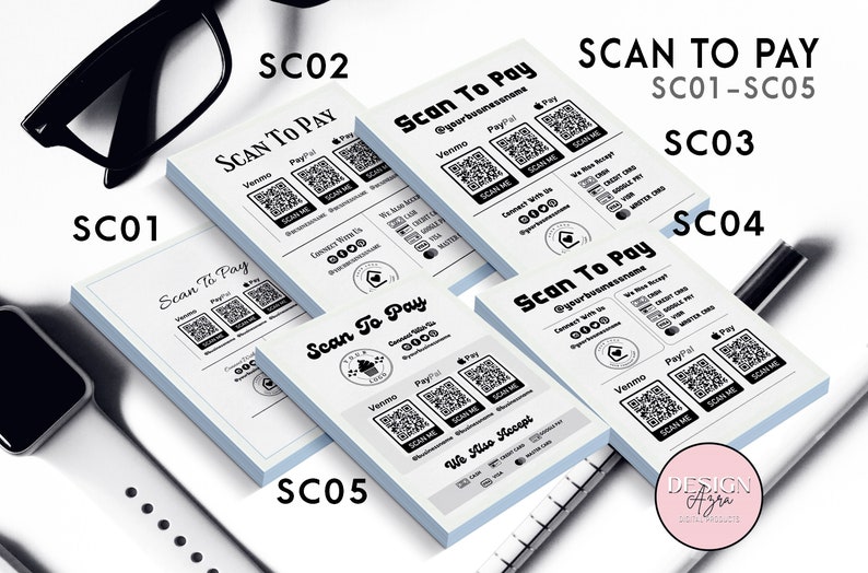 Editable Scan to Pay Card QR Code Sign Template Editable - Etsy Editable Scan to Pay Card QR Code Sign Template Editable - Etsy