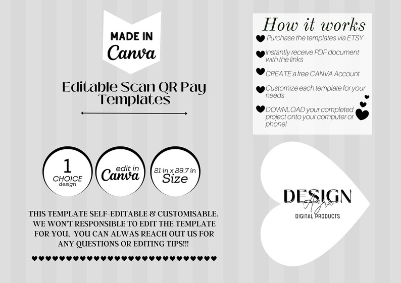 Editable Scan to Pay Card QR Code Sign Template Editable - Etsy Australia Editable Scan to Pay Card QR Code Sign Template Editable - Etsy Australia