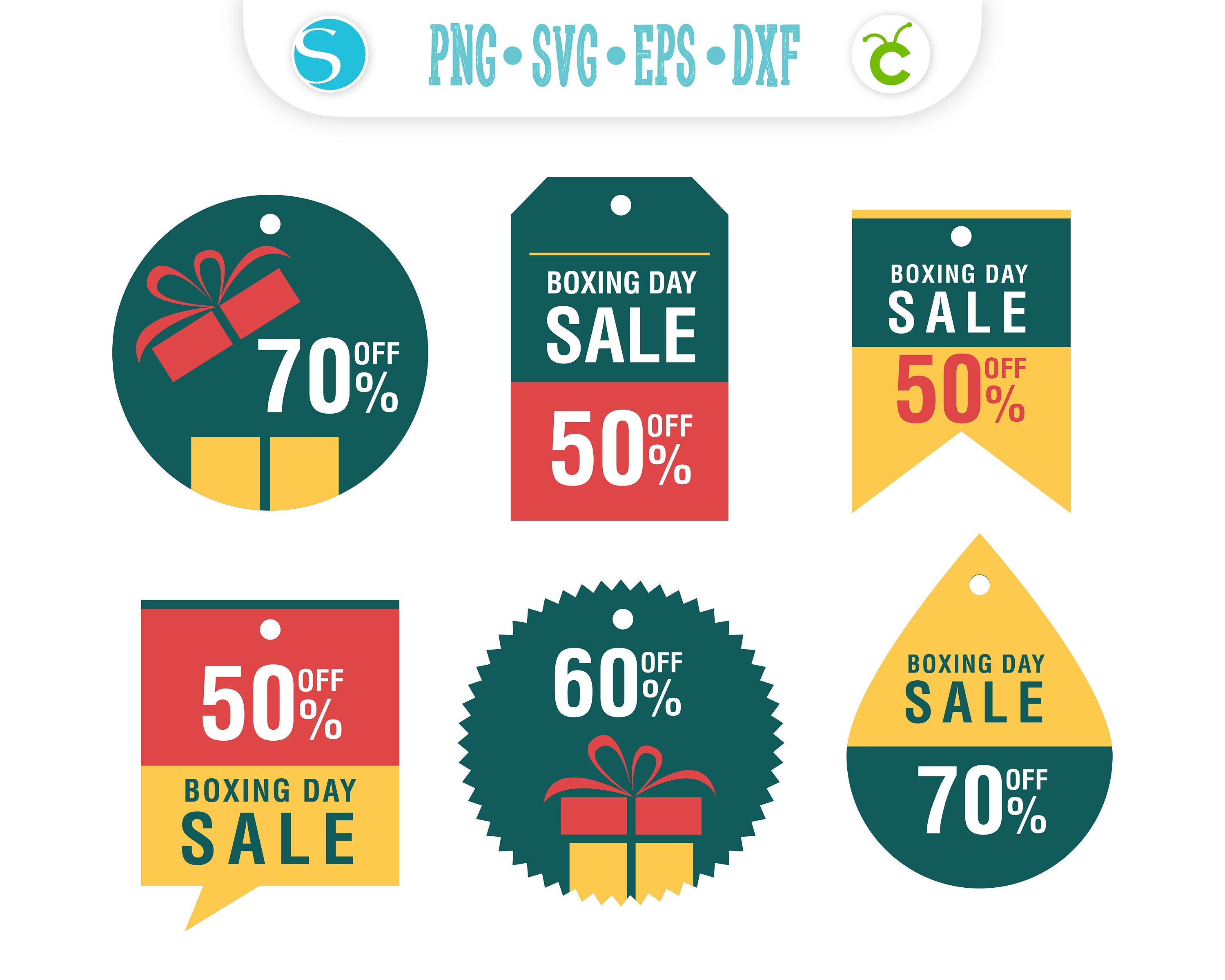 Tag Boxing Day SVG, Tags SVG Cricut File, Tags Cut SVG File, Tags ...