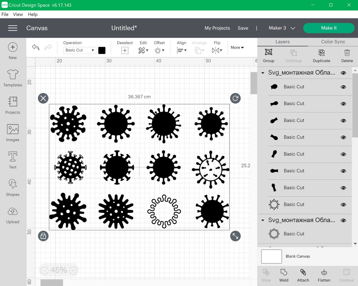 Virus SVG Bundle, Cut Virus Vector Svg, Virus Cut SVG for Cricut, Virus ...