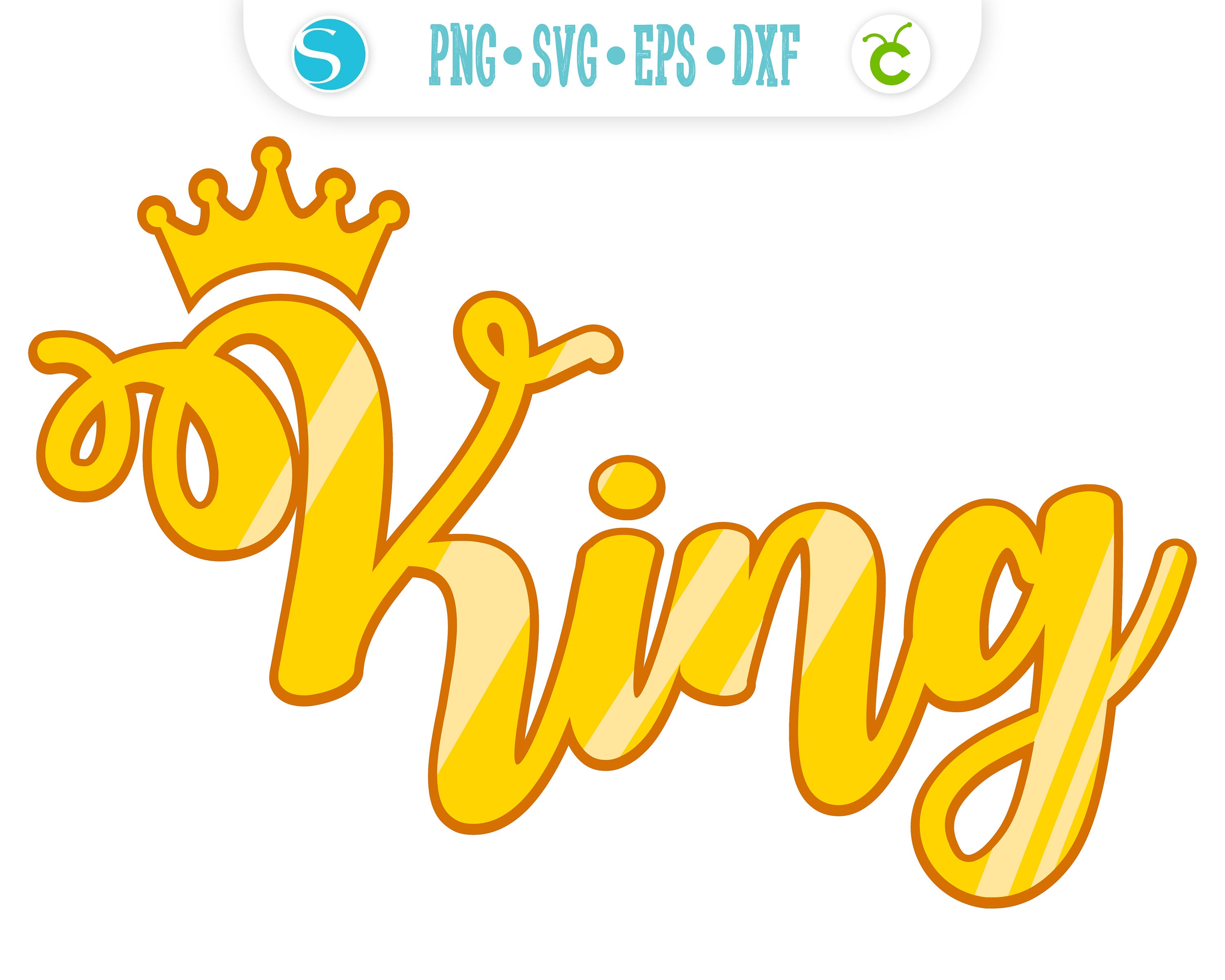 King SVG Vector Cricut, King Layered Svg, King Cut SVG for Cricut, King ...