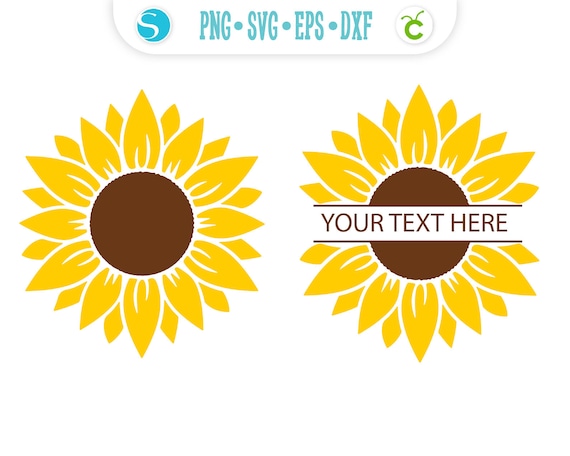 Sunflower Vector SVG Sunflower SVG Vector Cricut Sunflower - Etsy