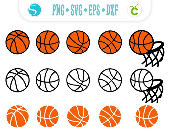 Basketball SVG Vector Cricut Basketball SVG for Cricut | Etsy