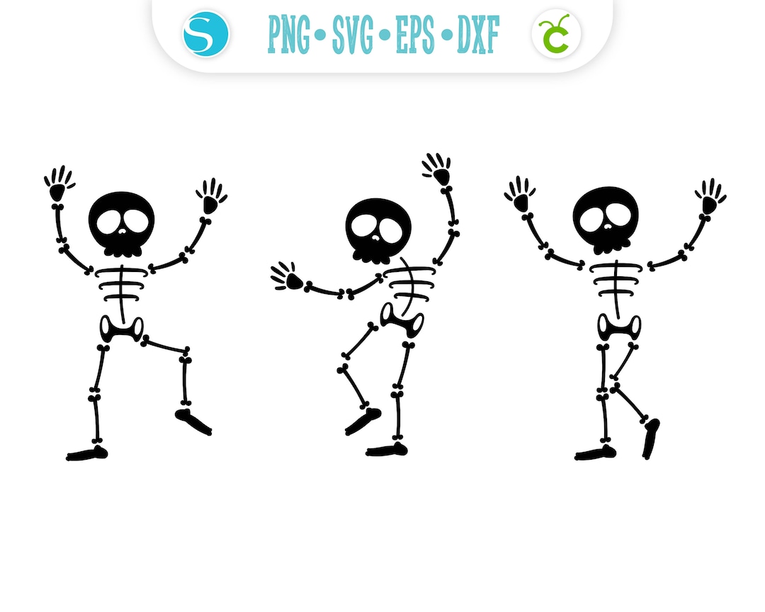 Skeletons SVG Vector, Skeleton Vector Svg, Skeleton Cut SVG for Cricut ...