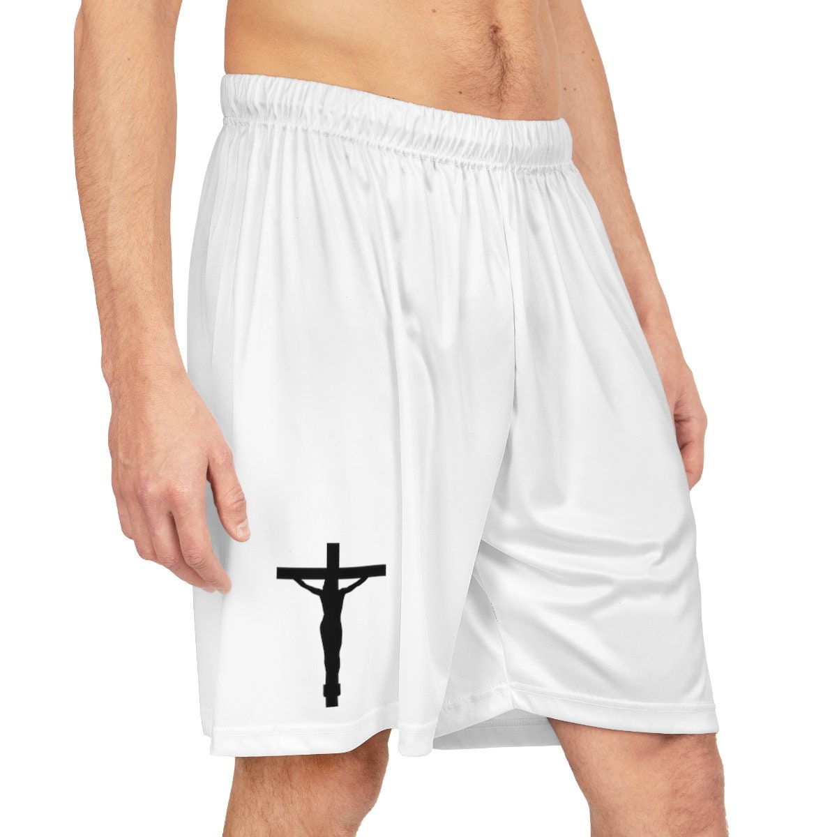 Men's Christian Gym Apparel Baptism Shorts Jesus - Etsy